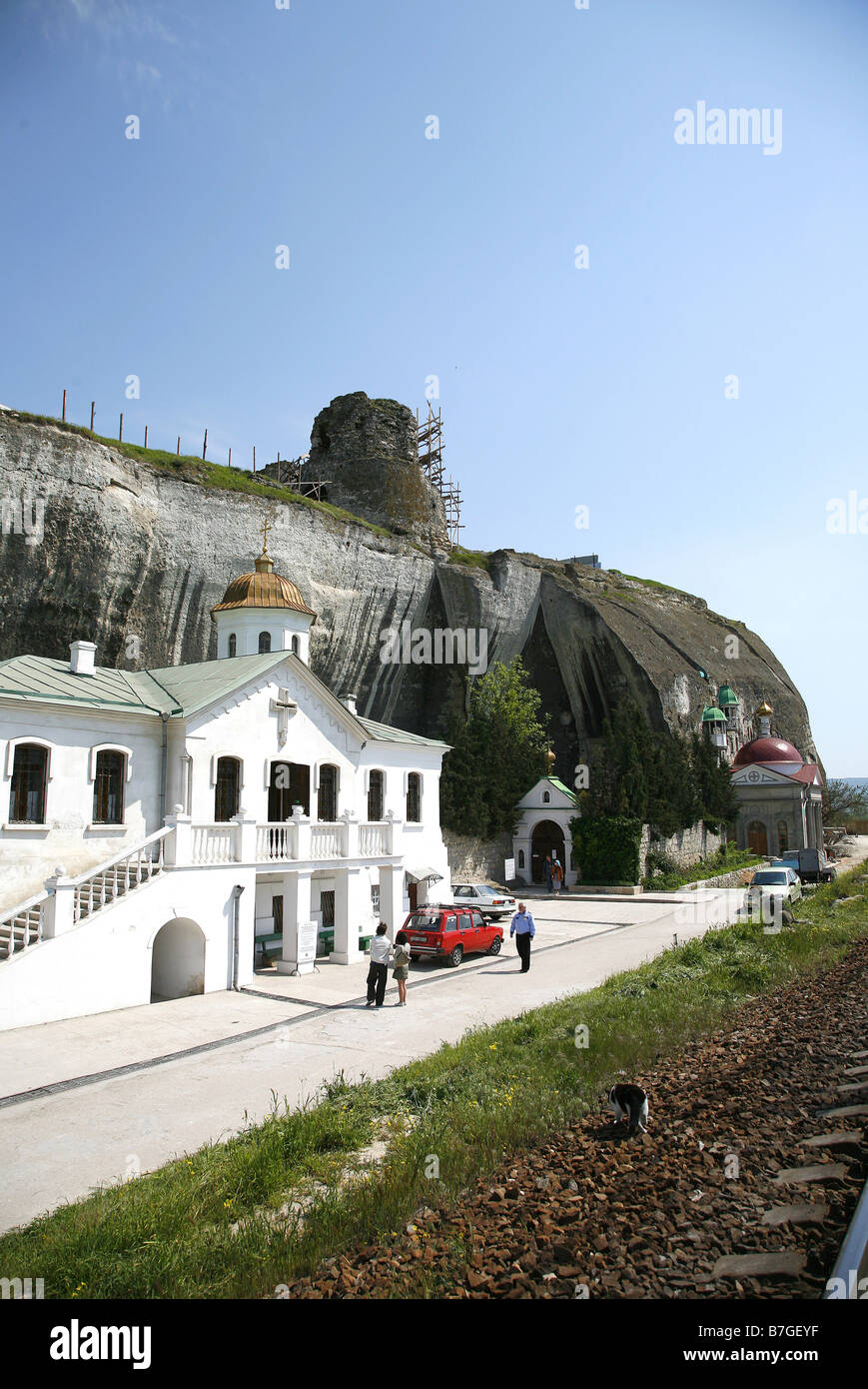 Inkerman cave monastery st hi-res stock photography and images - Alamy