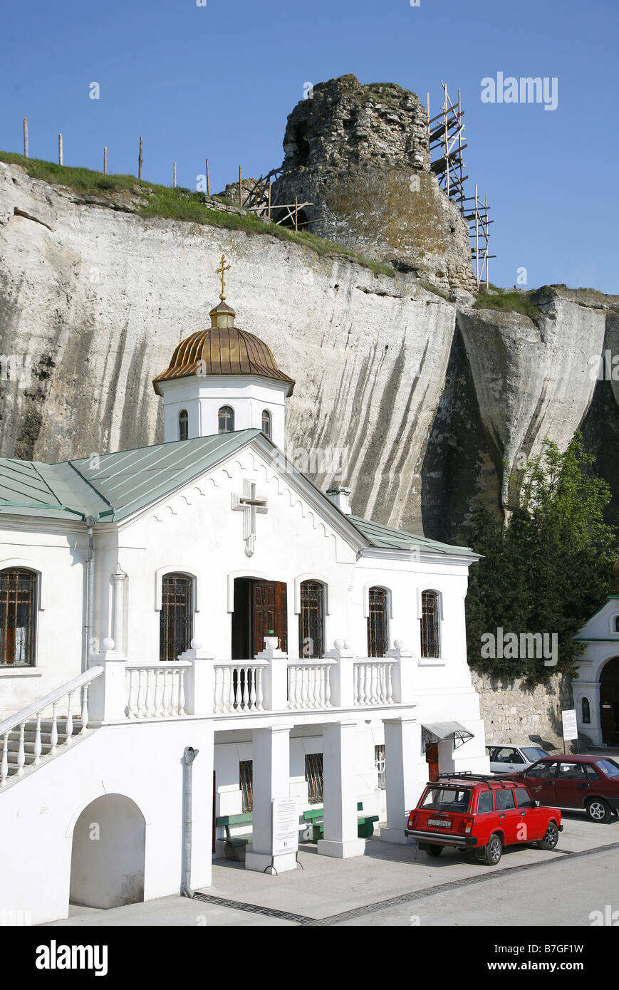 Inkerman cave monastery st hi-res stock photography and images - Alamy