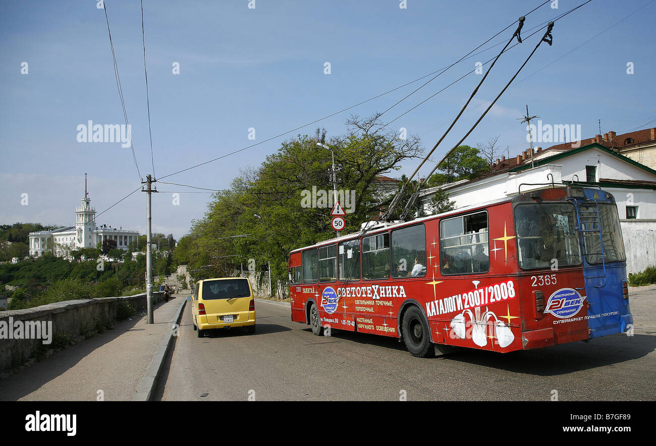 SEMANS CLUB & TROLLEY BUS SEVASTOPOL UKRAINE SEVASTOPOL CRIMEA UKRAINE ...