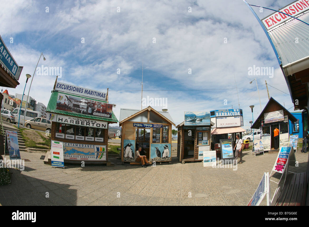 Ushuaia town expedition trips Tierra del Fuego Argentina South America ...