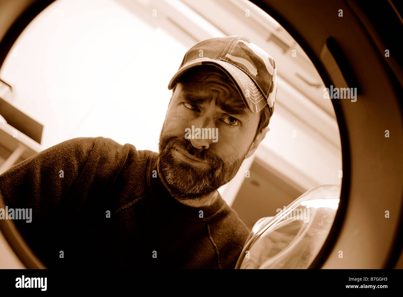 WASHING MACHINE MALFUNCTION Stock Photo - Alamy