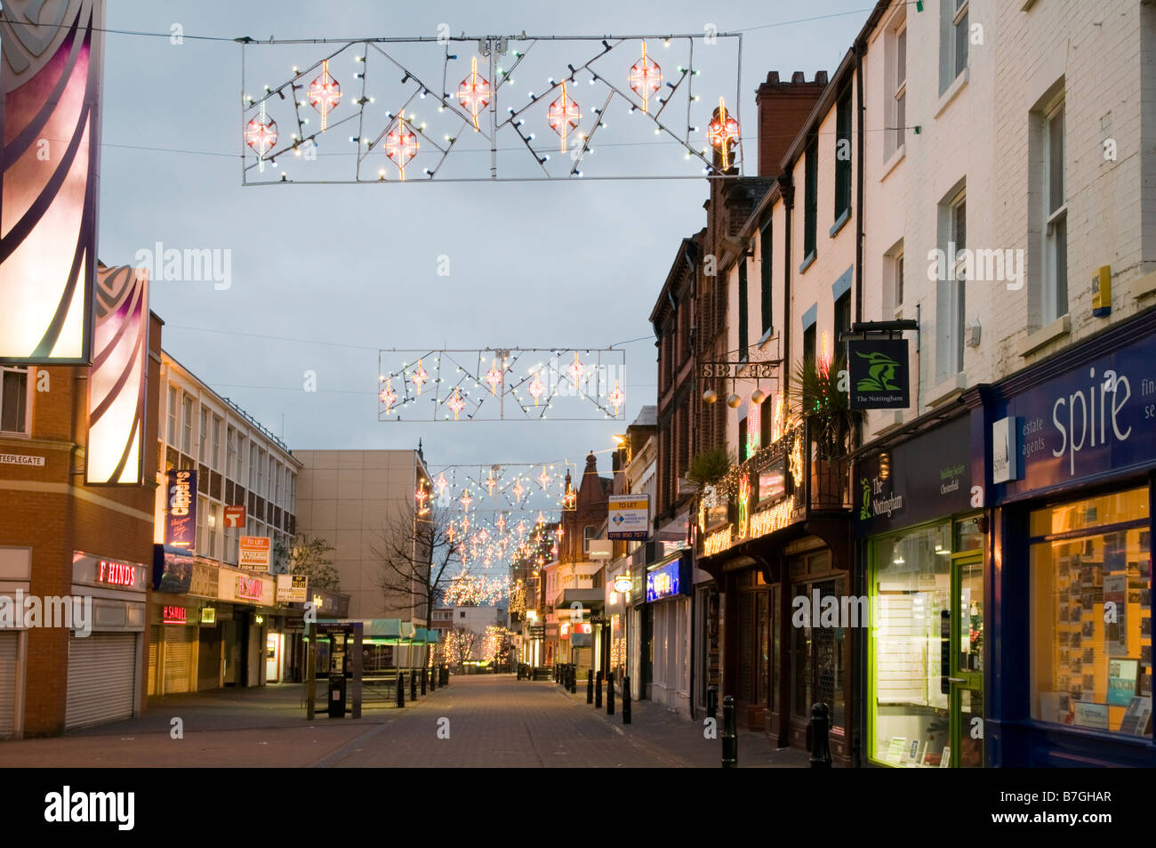 Derbyshire christmas hi-res stock photography and images - Alamy