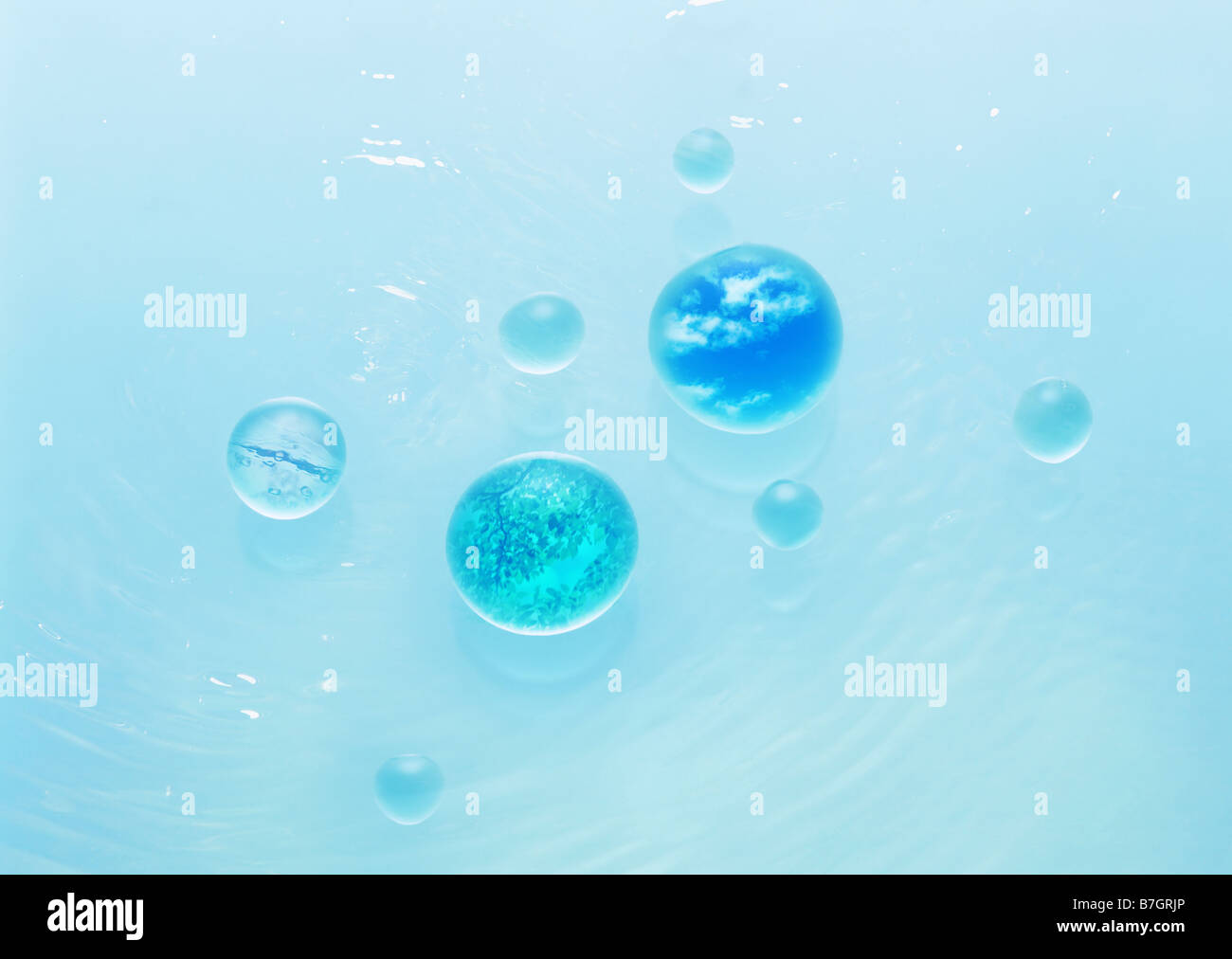 Drops of water Stock Photo - Alamy