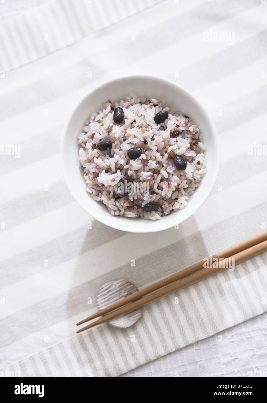 Steamed rice with red beans hi-res stock photography and images - Alamy