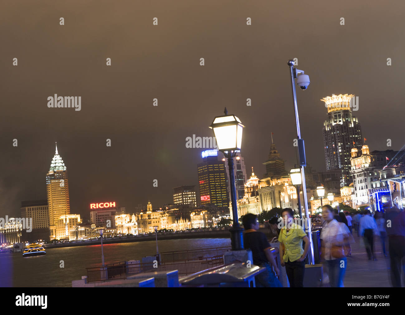 Night view of Shanghai Stock Photo - Alamy