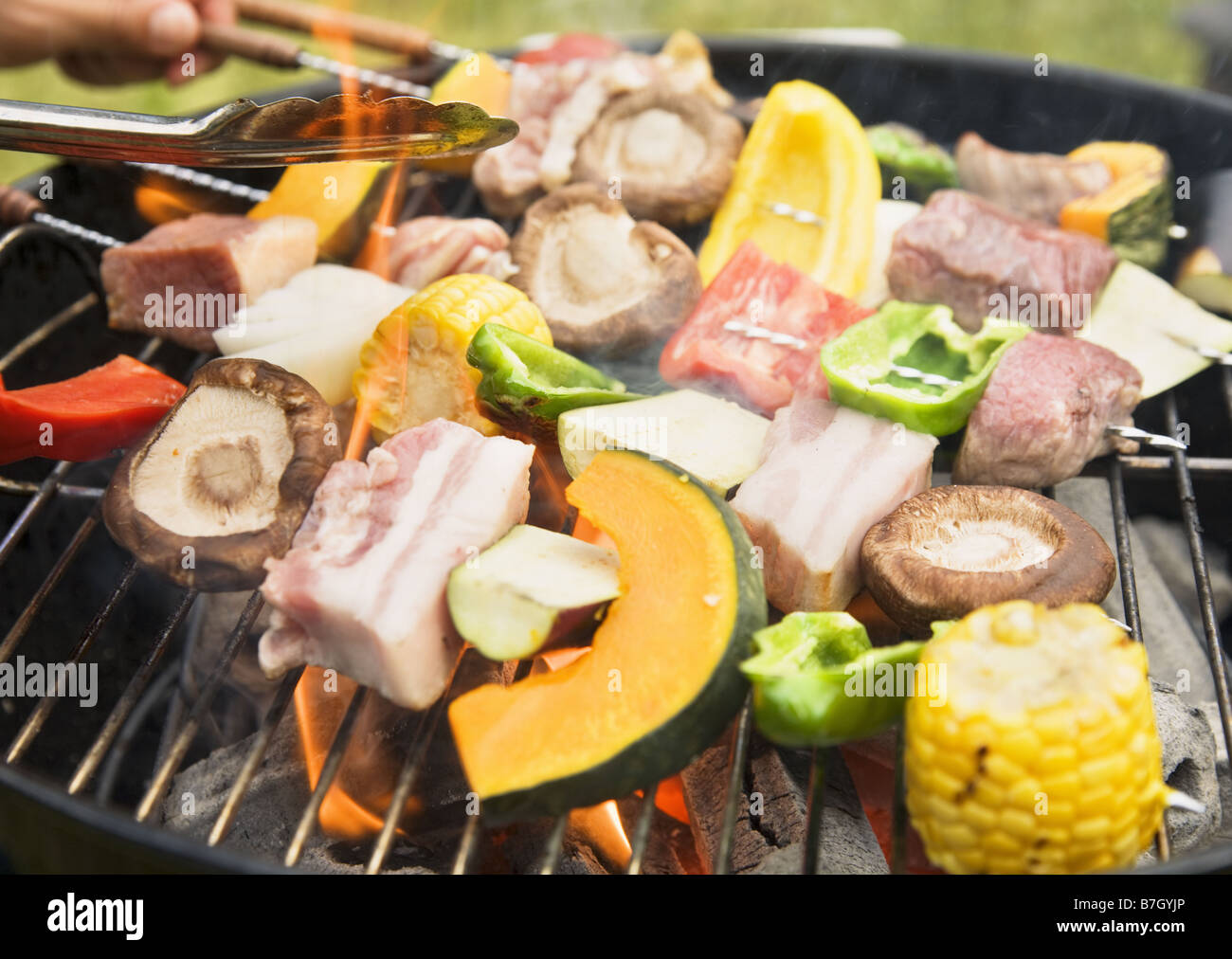 Barbecue yellow squash hi-res stock photography and images - Alamy