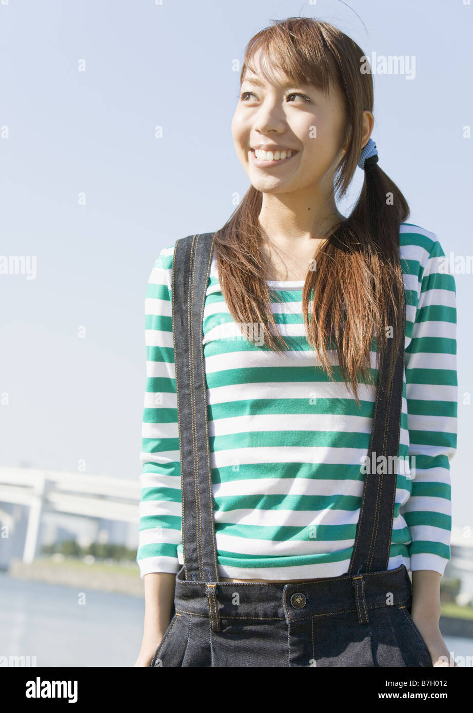 A smiling woman Stock Photo - Alamy