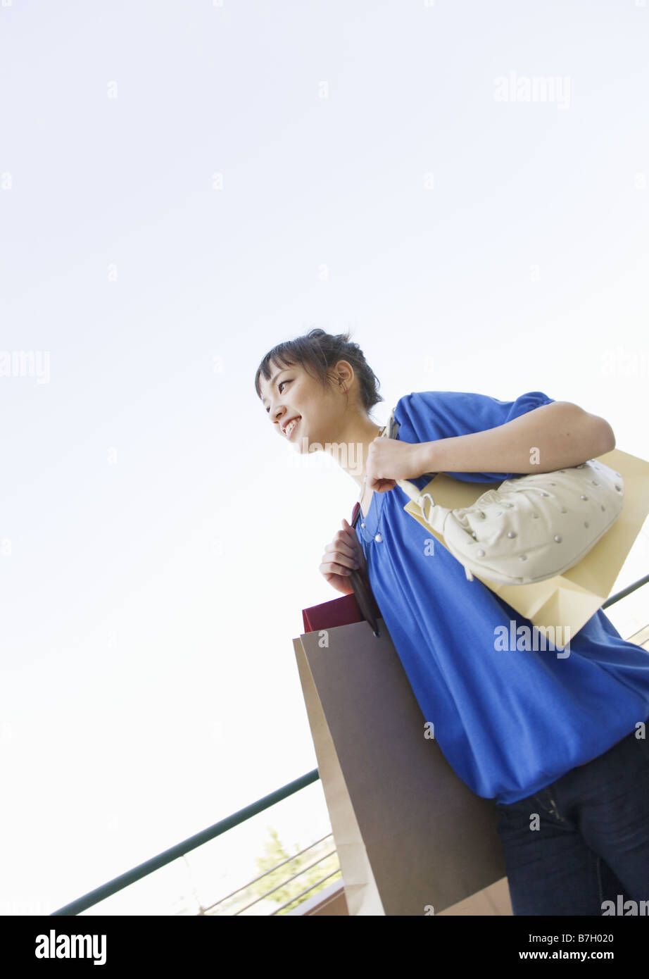 A woman window shopping Stock Photo - Alamy