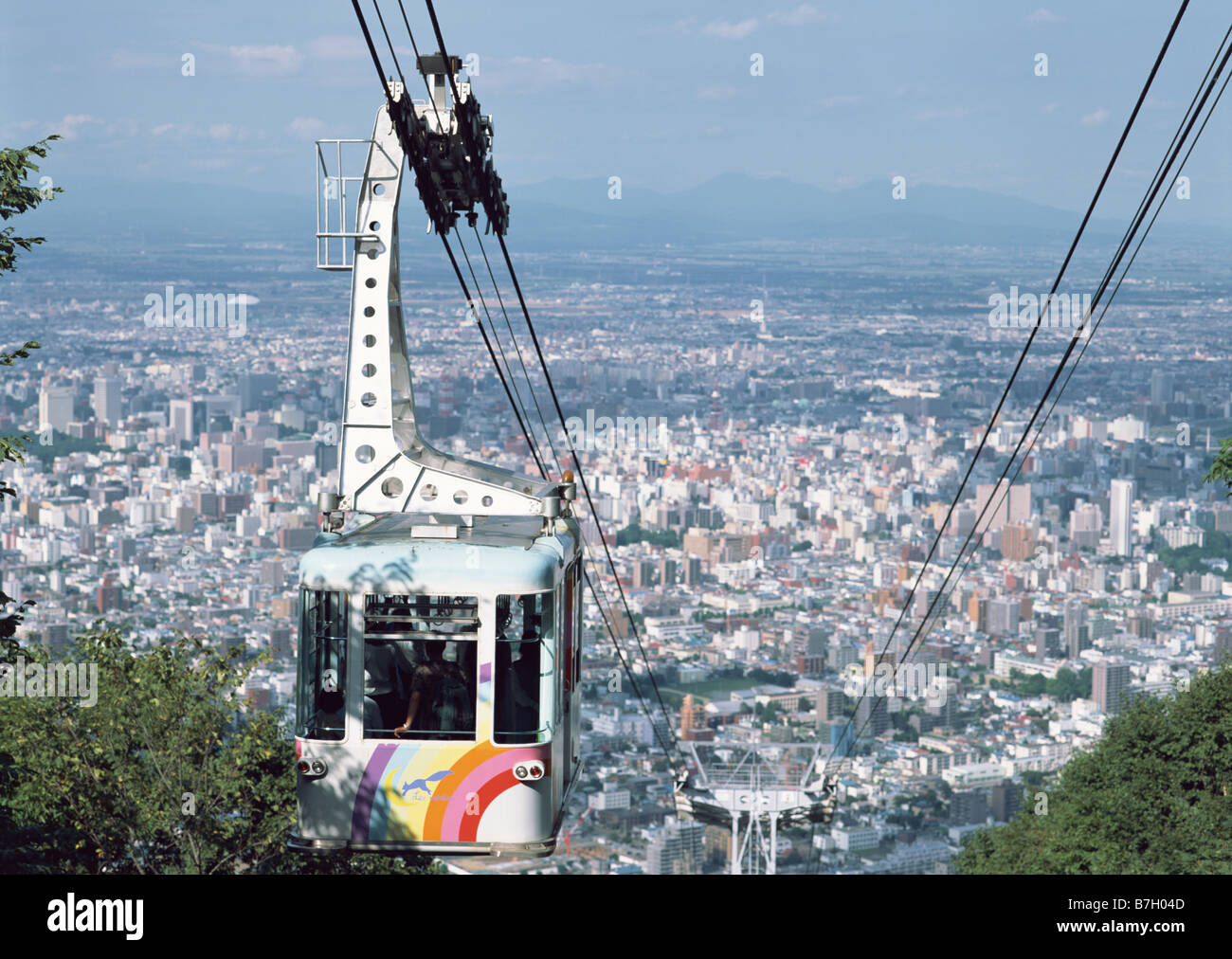 Moiwa mountain sapporo hi-res stock photography and images - Alamy