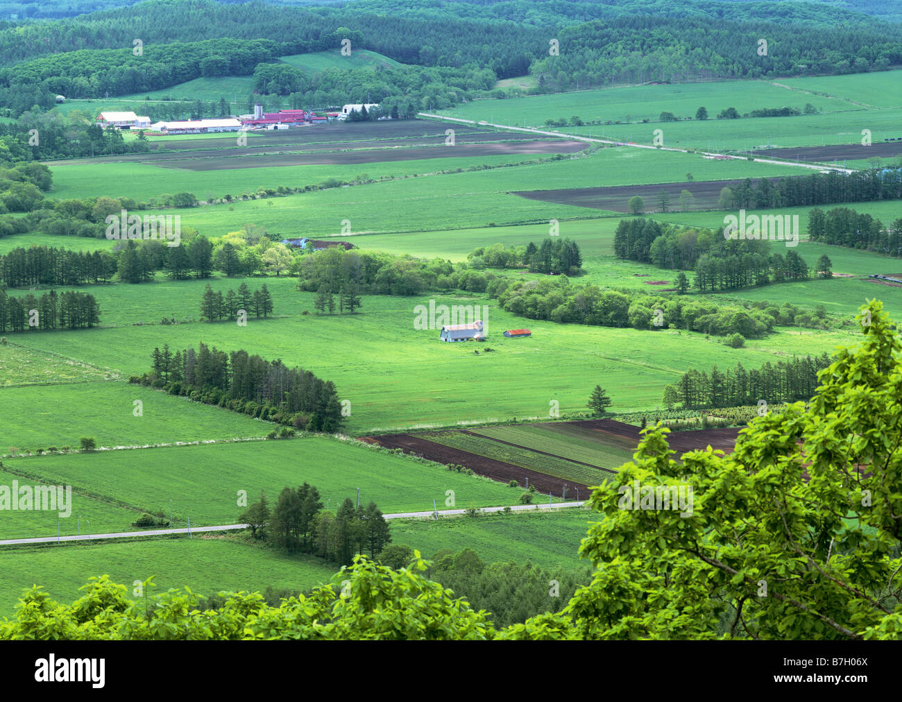 Tokachi plain hi-res stock photography and images - Alamy