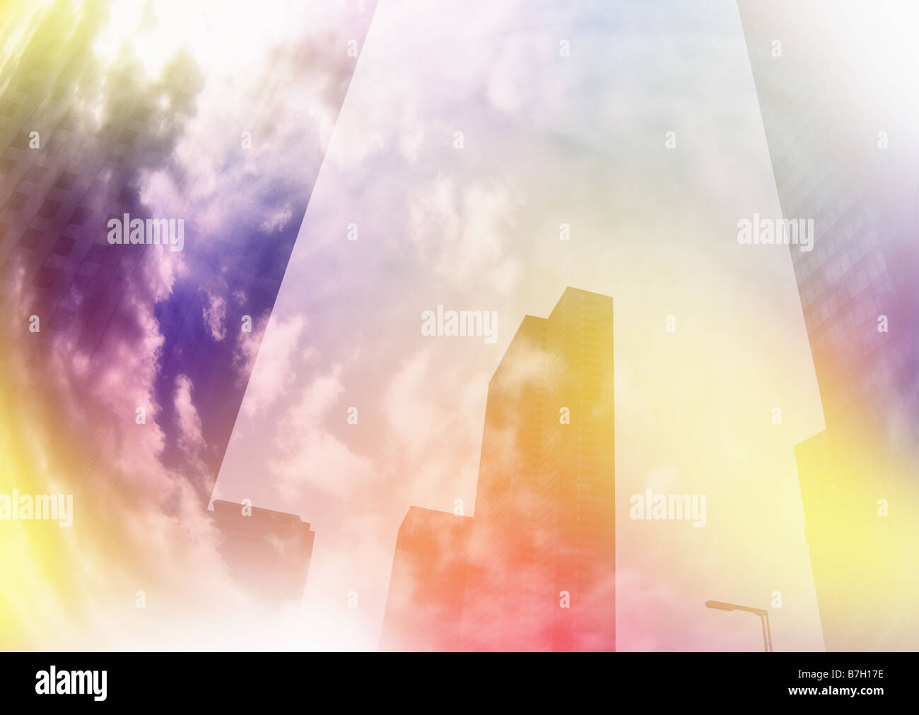 Street lined large buildings hi-res stock photography and images - Alamy