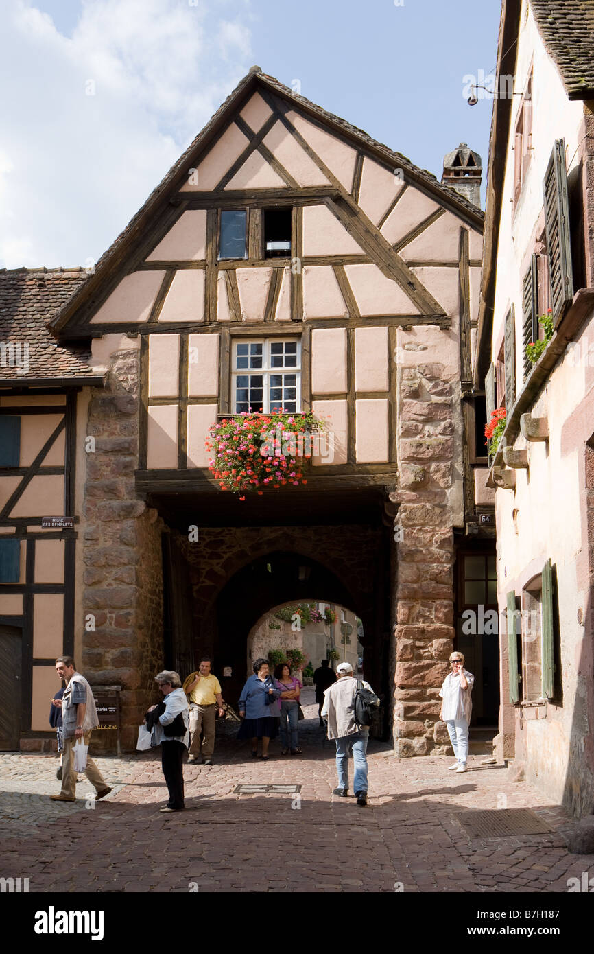 Town gate of the medieval town Stock Photo - Alamy
