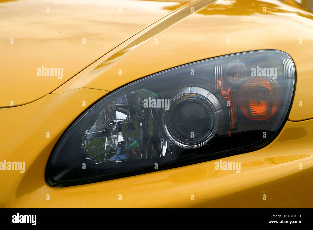Eye Of A Car Stock Photo - Alamy