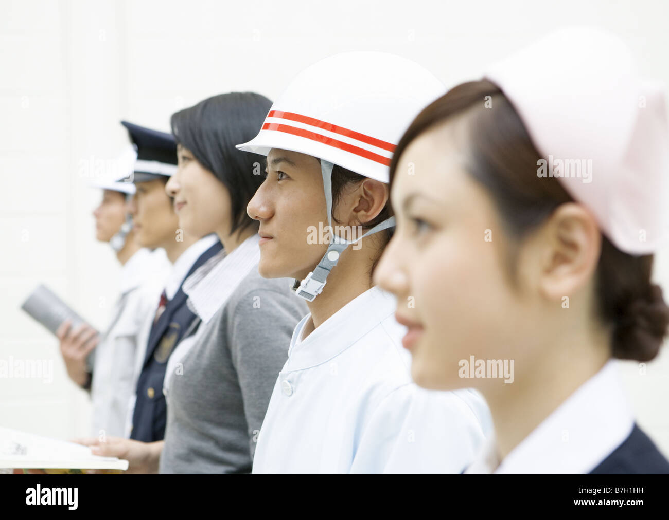 Five occupations hi-res stock photography and images - Alamy