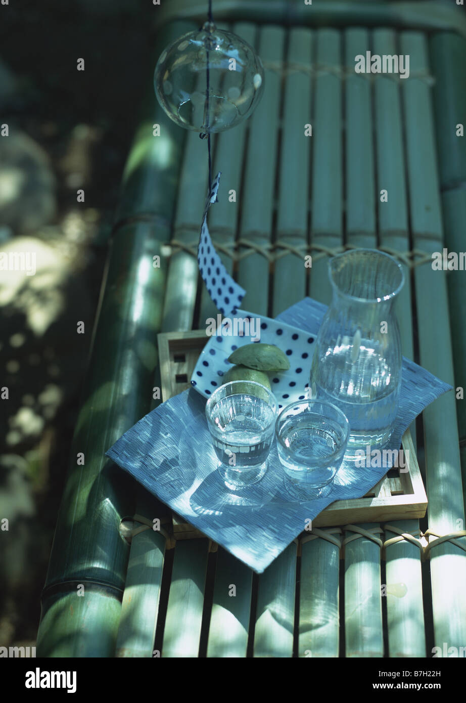 Wind water chime outdoor hi-res stock photography and images - Alamy