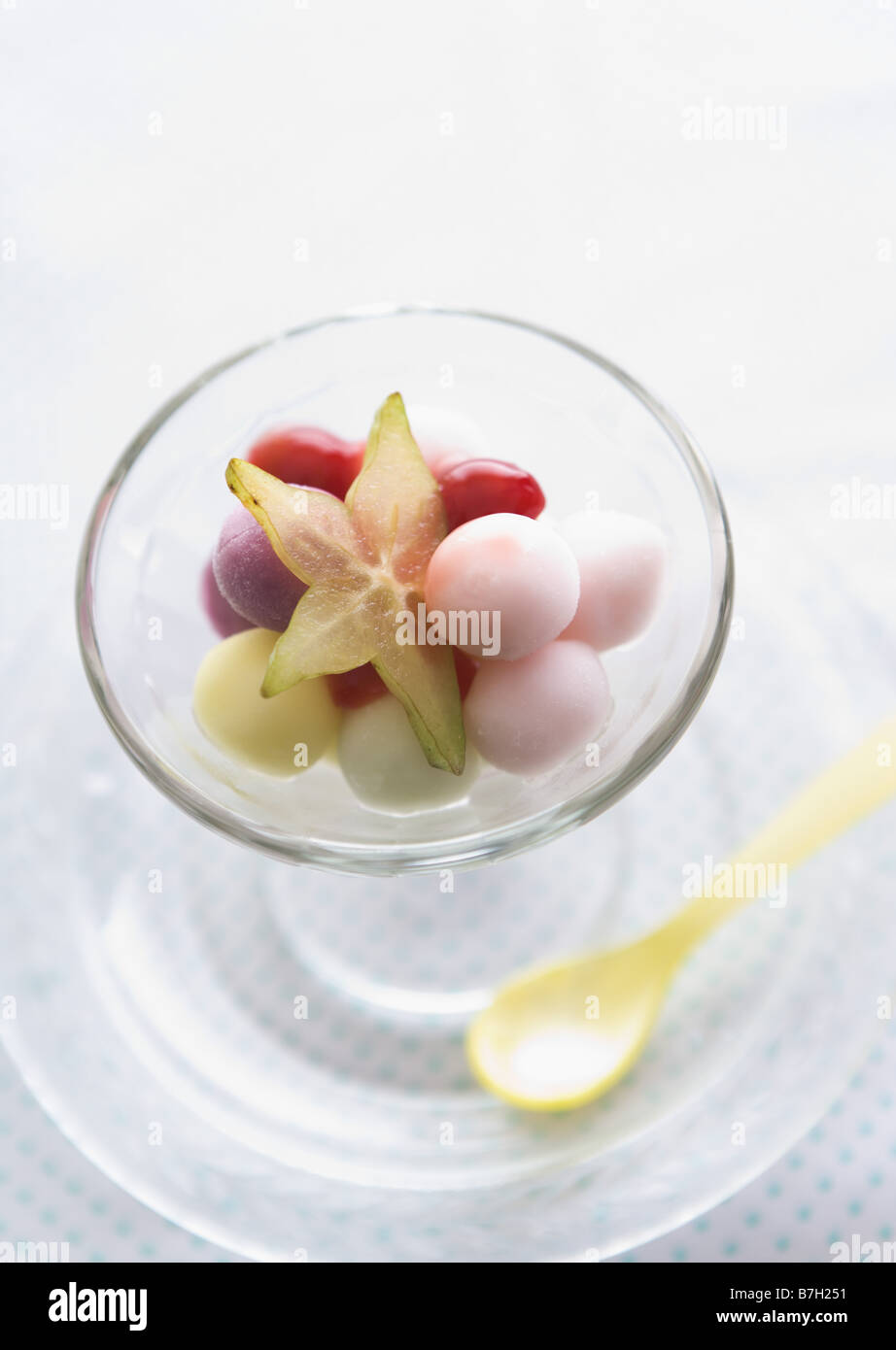 Flavored ice balls Stock Photo - Alamy