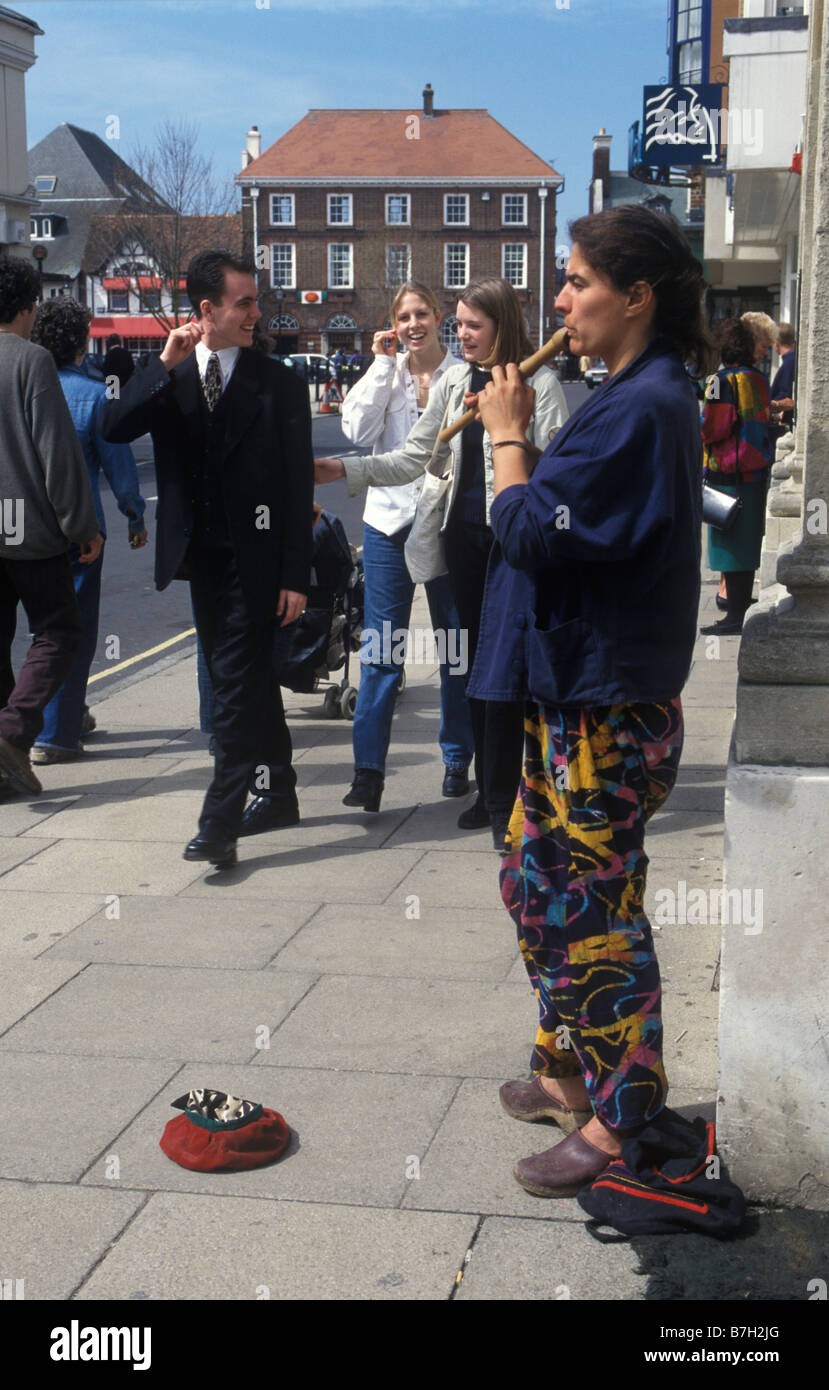 Woman playing recorder hi-res stock photography and images - Alamy