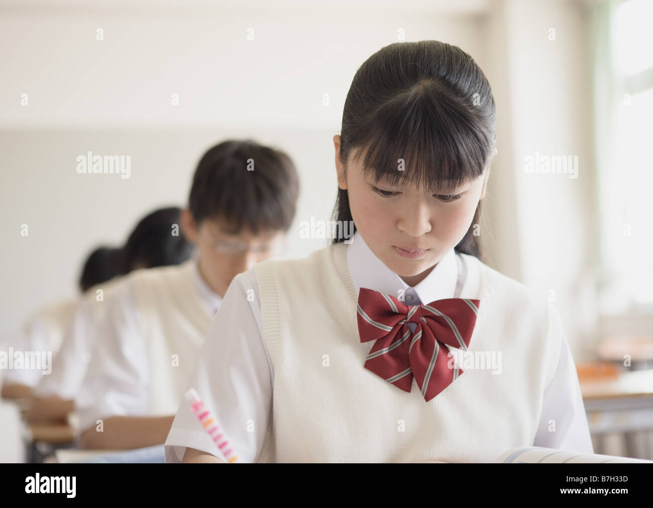 Students in classroom Stock Photo - Alamy