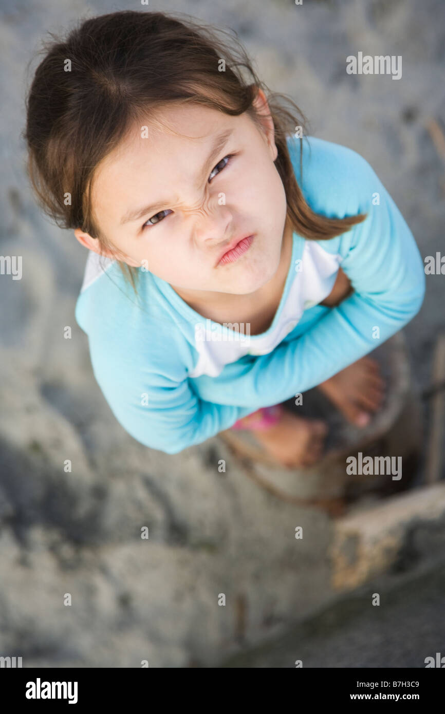 Defiant portrait girl hi-res stock photography and images - Alamy
