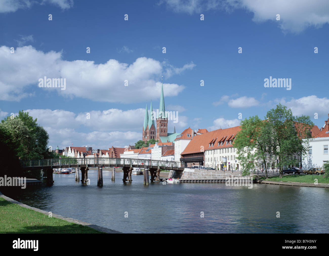 The City of Lubeck Stock Photo - Alamy