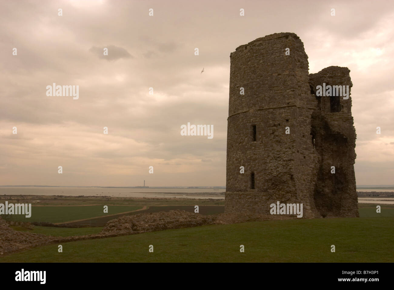 Hadleigh Castle, Hadleigh Farm Park, Essex, England. Site for London ...