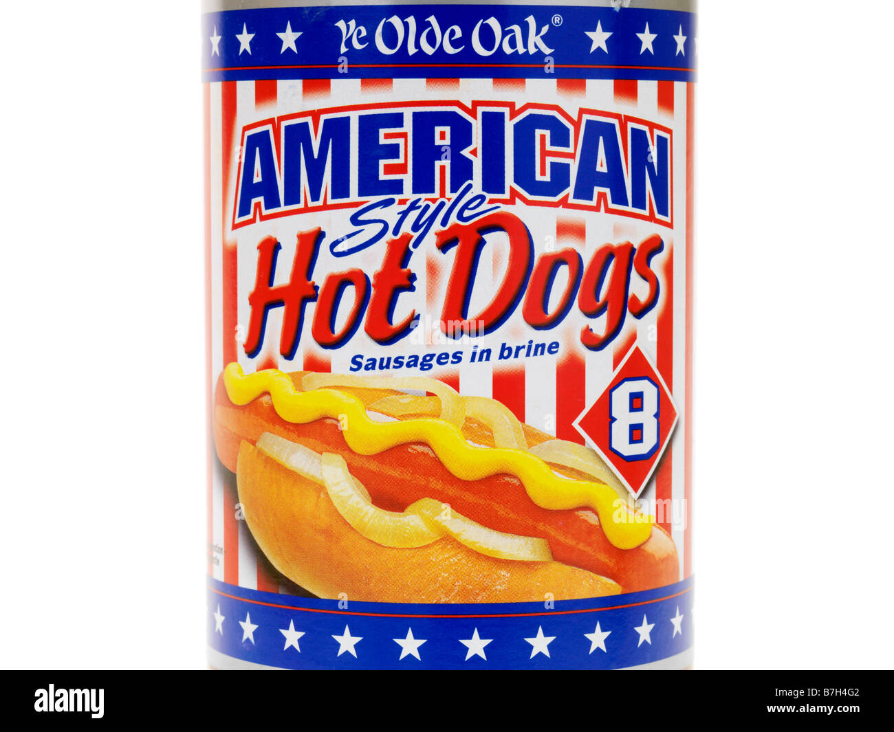 Jar of Hot Dog Sausages Stock Photo - Alamy