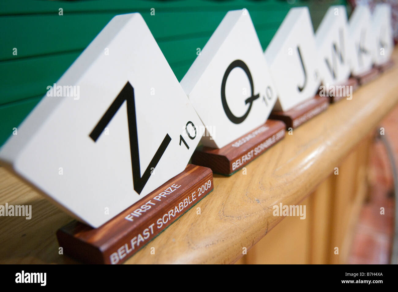 Scabble trophy hi-res stock photography and images - Alamy