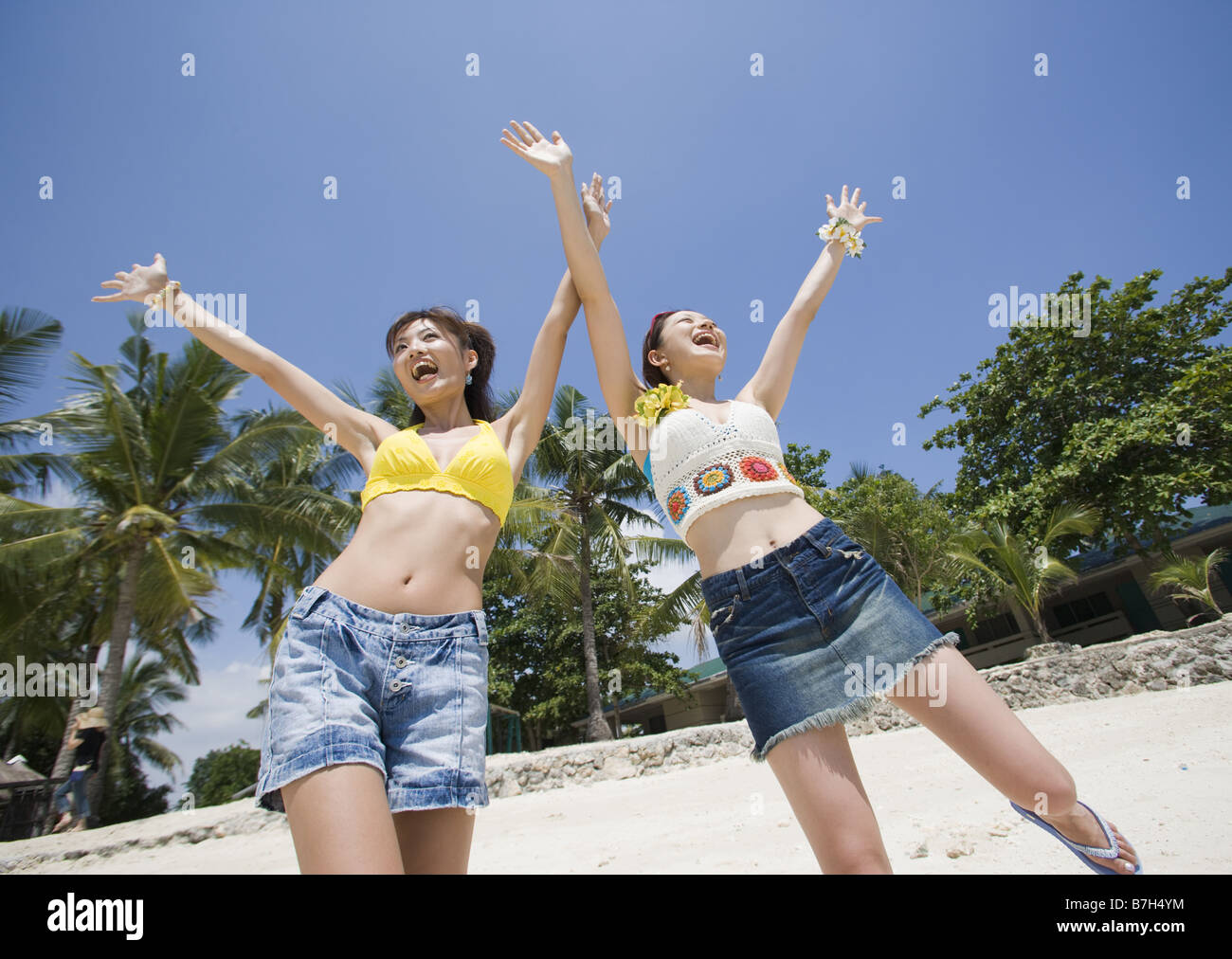 Women in high spirits Stock Photo - Alamy
