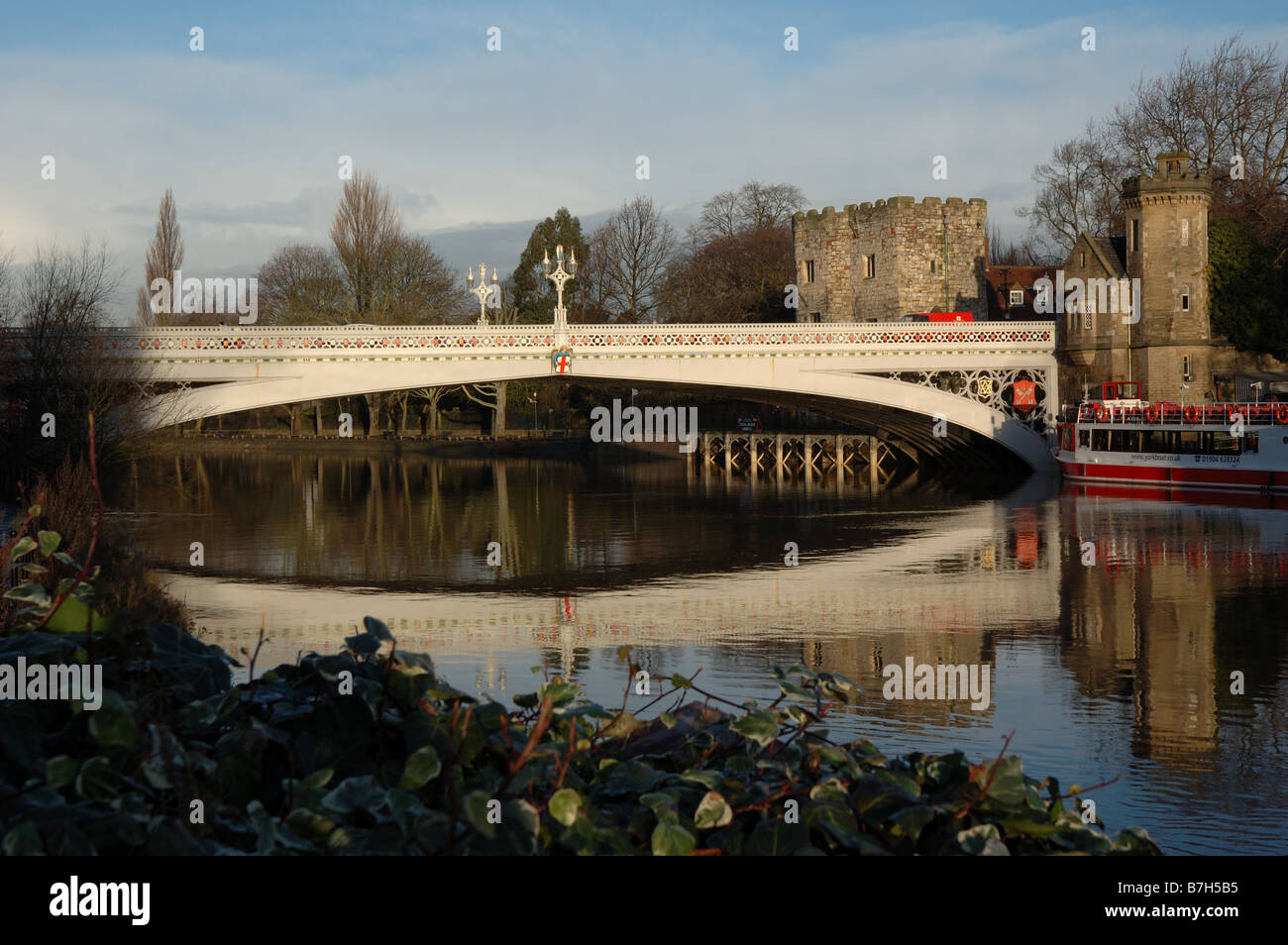 Lendal Bridge over the river Ouse, York Stock Photo - Alamy