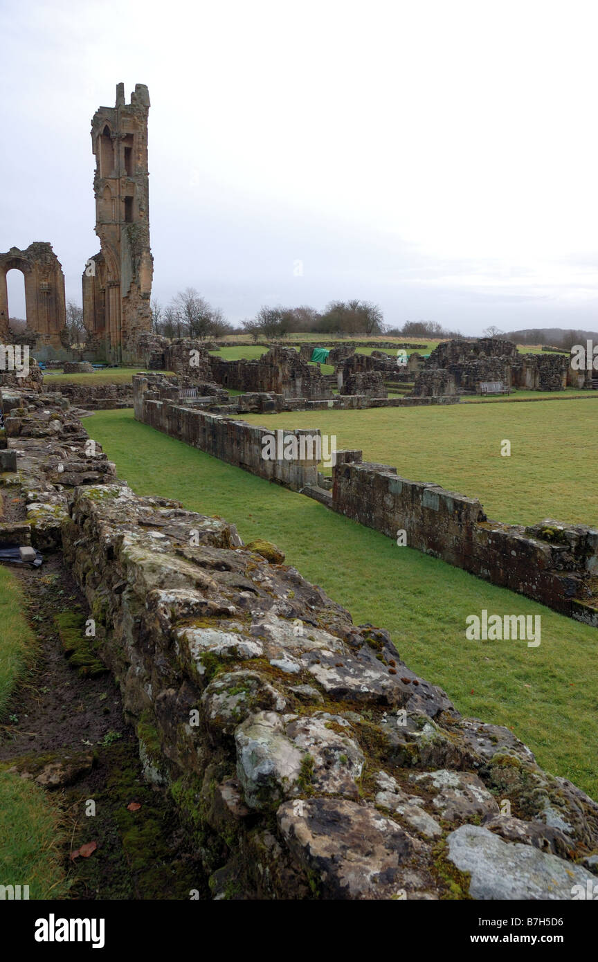 Byland Abbey, Coxwold, North Yorkshire, UK Stock Photo - Alamy