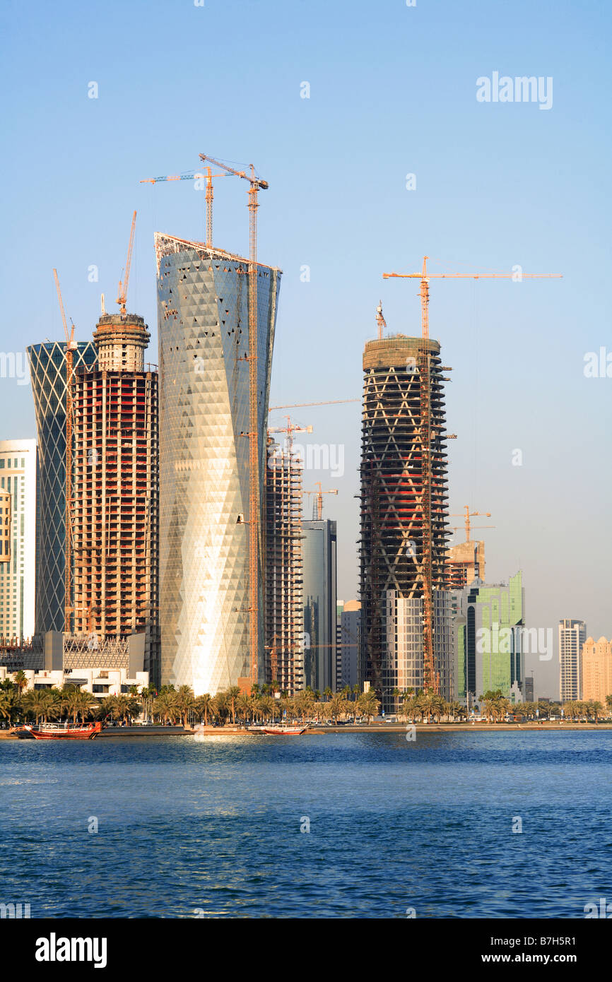 High rise building in doha hi-res stock photography and images - Alamy