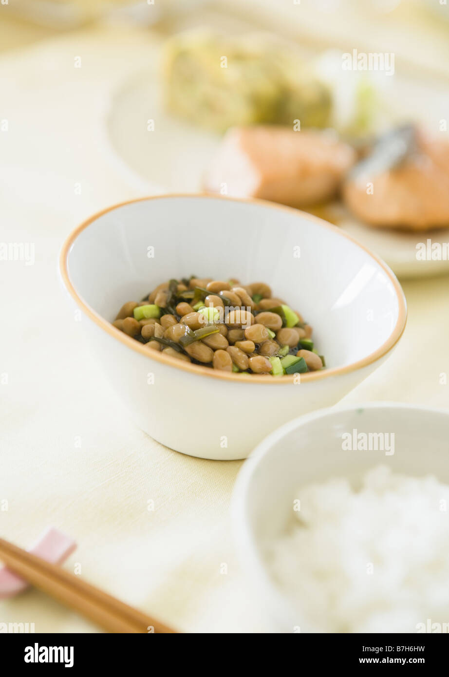 Fermented soybeans hi-res stock photography and images - Alamy
