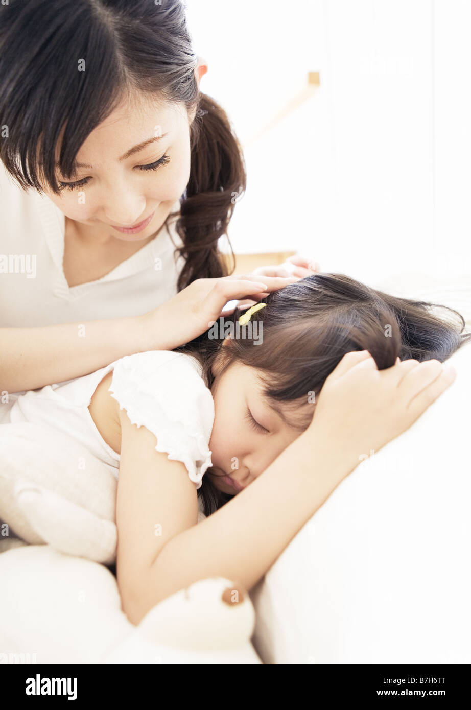 Mother and Her Daughter Stock Photo - Alamy