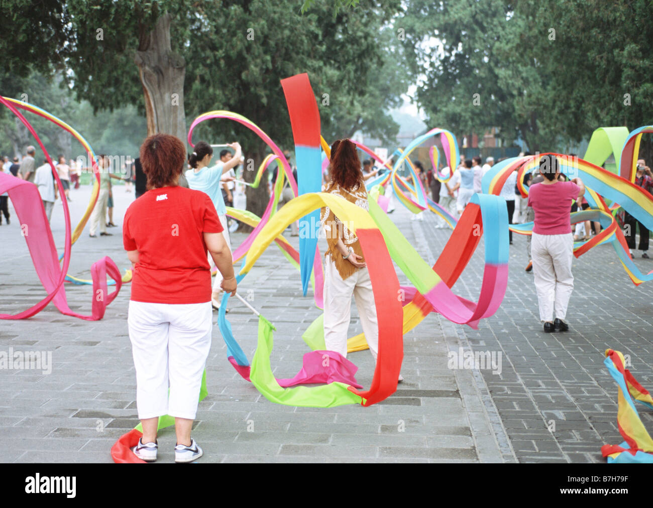 Chinese Ribbon Dance High Resolution Stock Photography and Images - Alamy