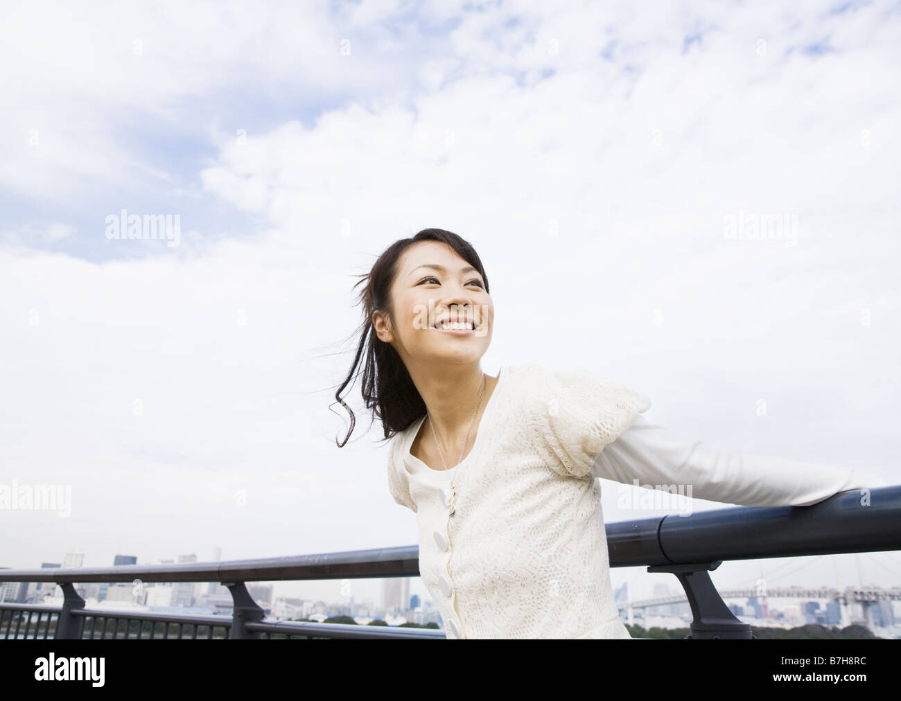 A smiling woman Stock Photo - Alamy