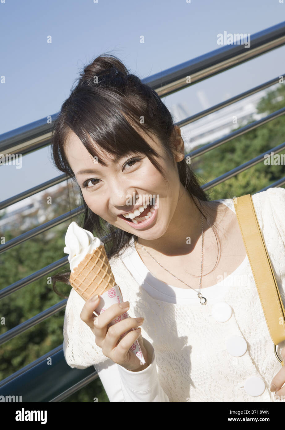 A smiling woman Stock Photo - Alamy