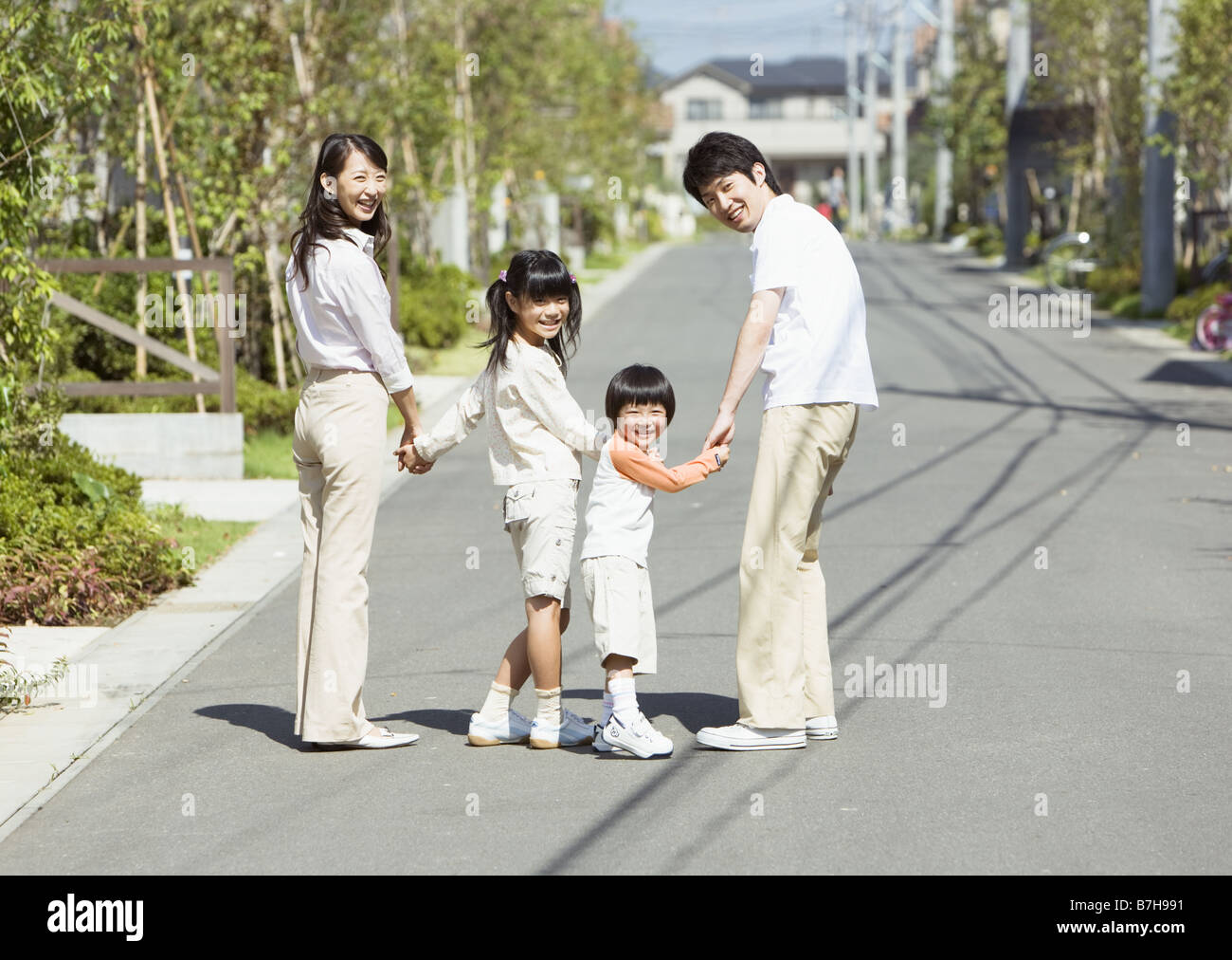 Walking backward child hi-res stock photography and images - Alamy