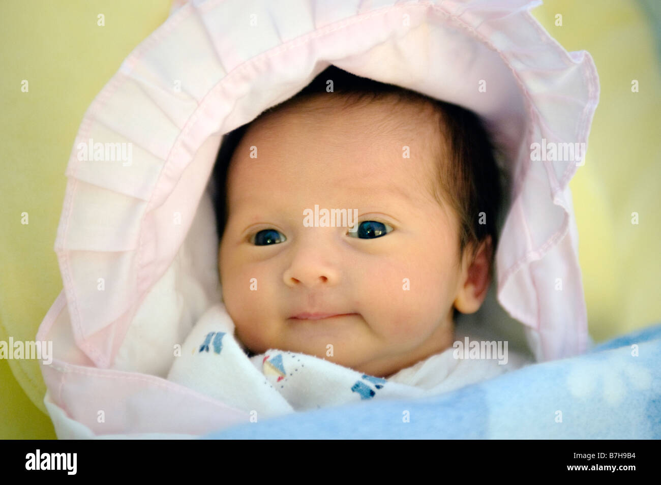 One week old baby girl hi-res stock photography and images - Alamy