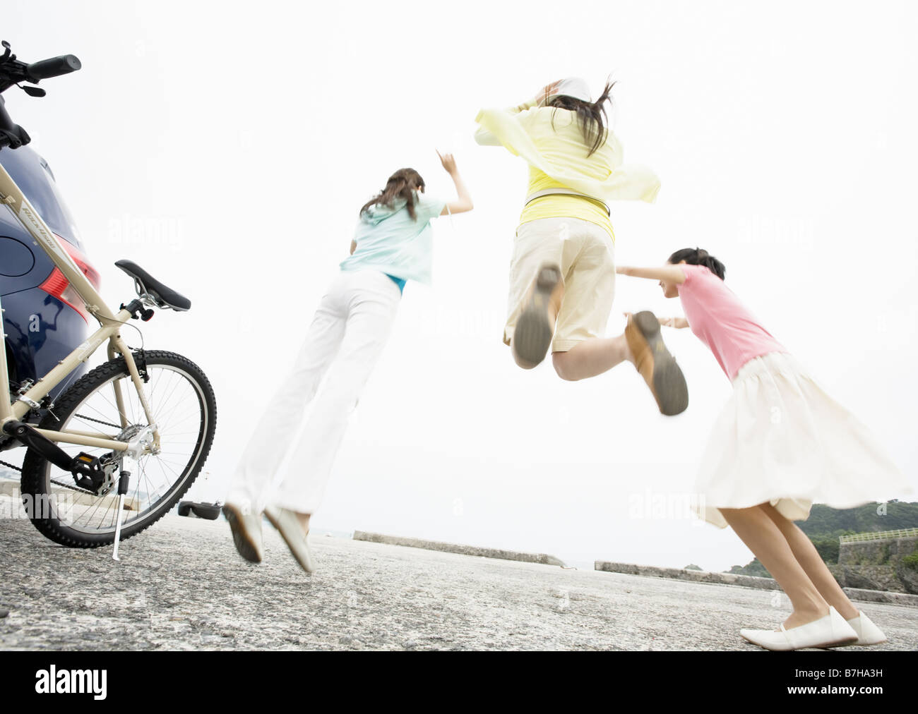 Backward jump hi-res stock photography and images - Alamy
