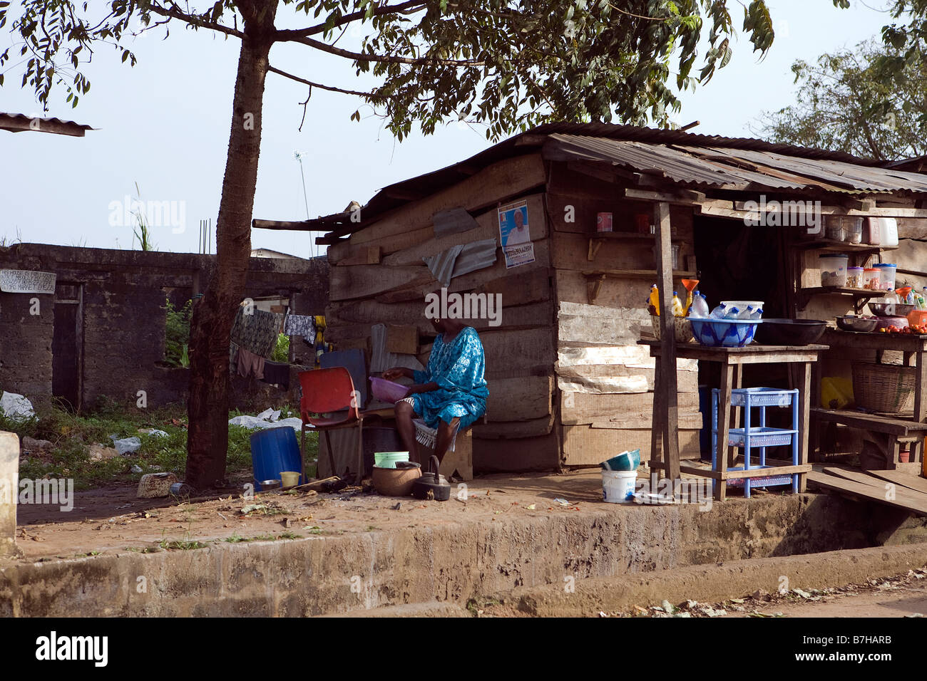Shady shack hi-res stock photography and images - Alamy