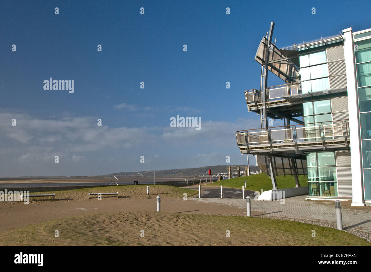 The Millennium Coastal Path Visitor Centre at Llanelli South Wales ...