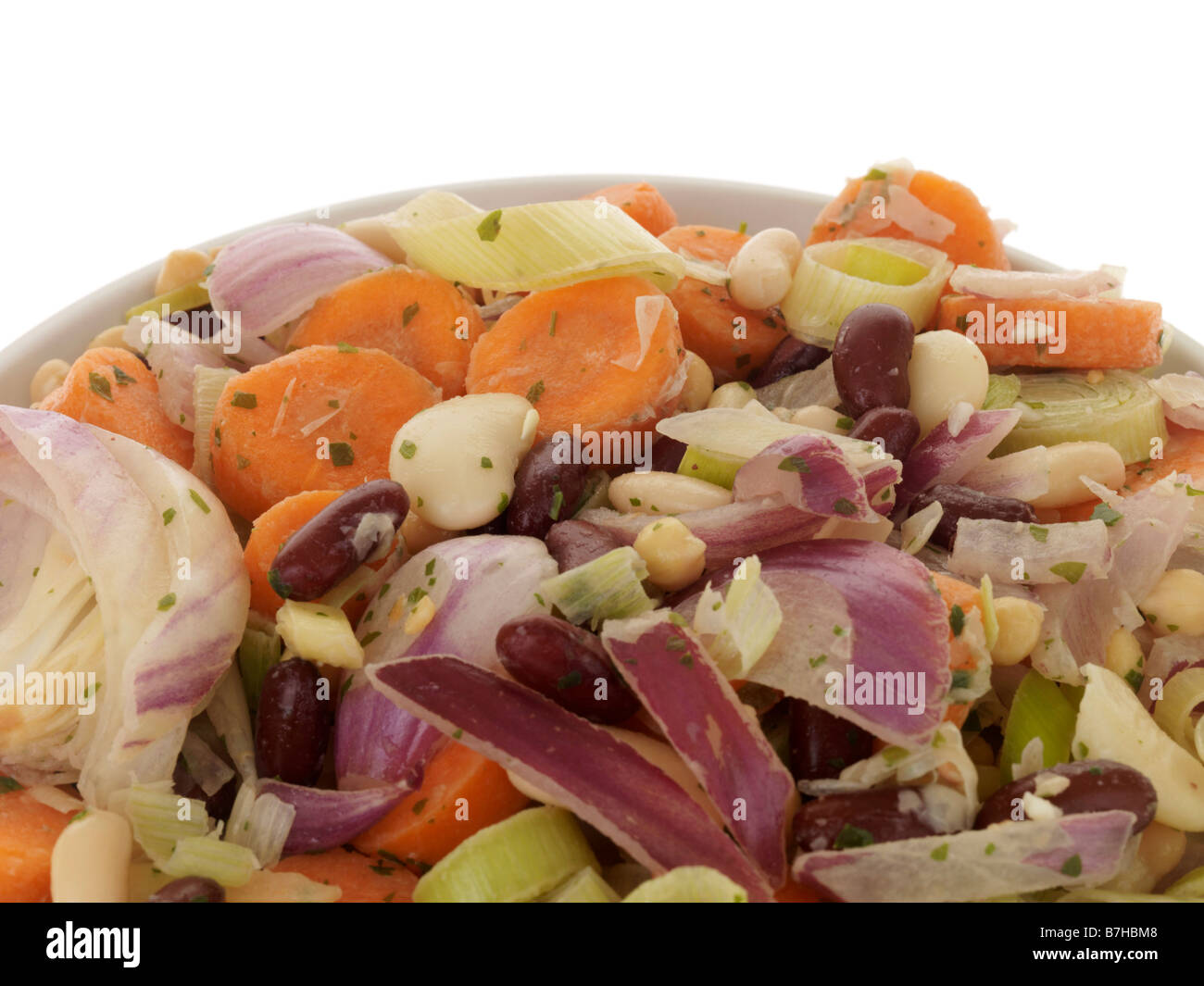 Vegetable and Bean Stew Mix Stock Photo - Alamy