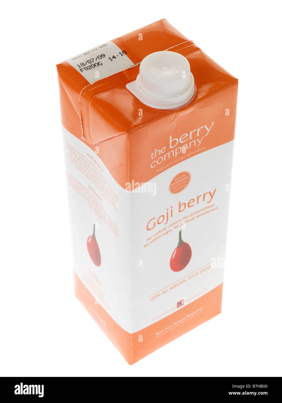 Goji Berry Juice Stock Photo - Alamy