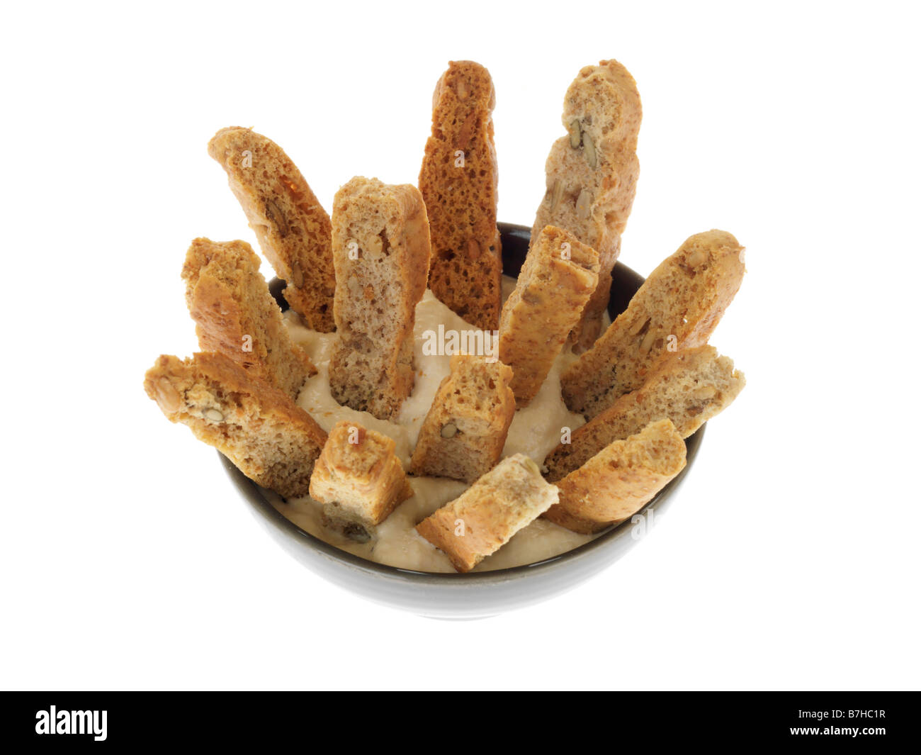 Hummus And Breadsticks High Resolution Stock Photography and Images - Alamy