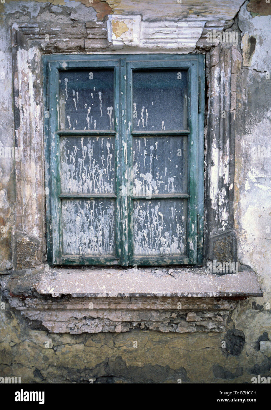 Old wooden window Stock Photo - Alamy