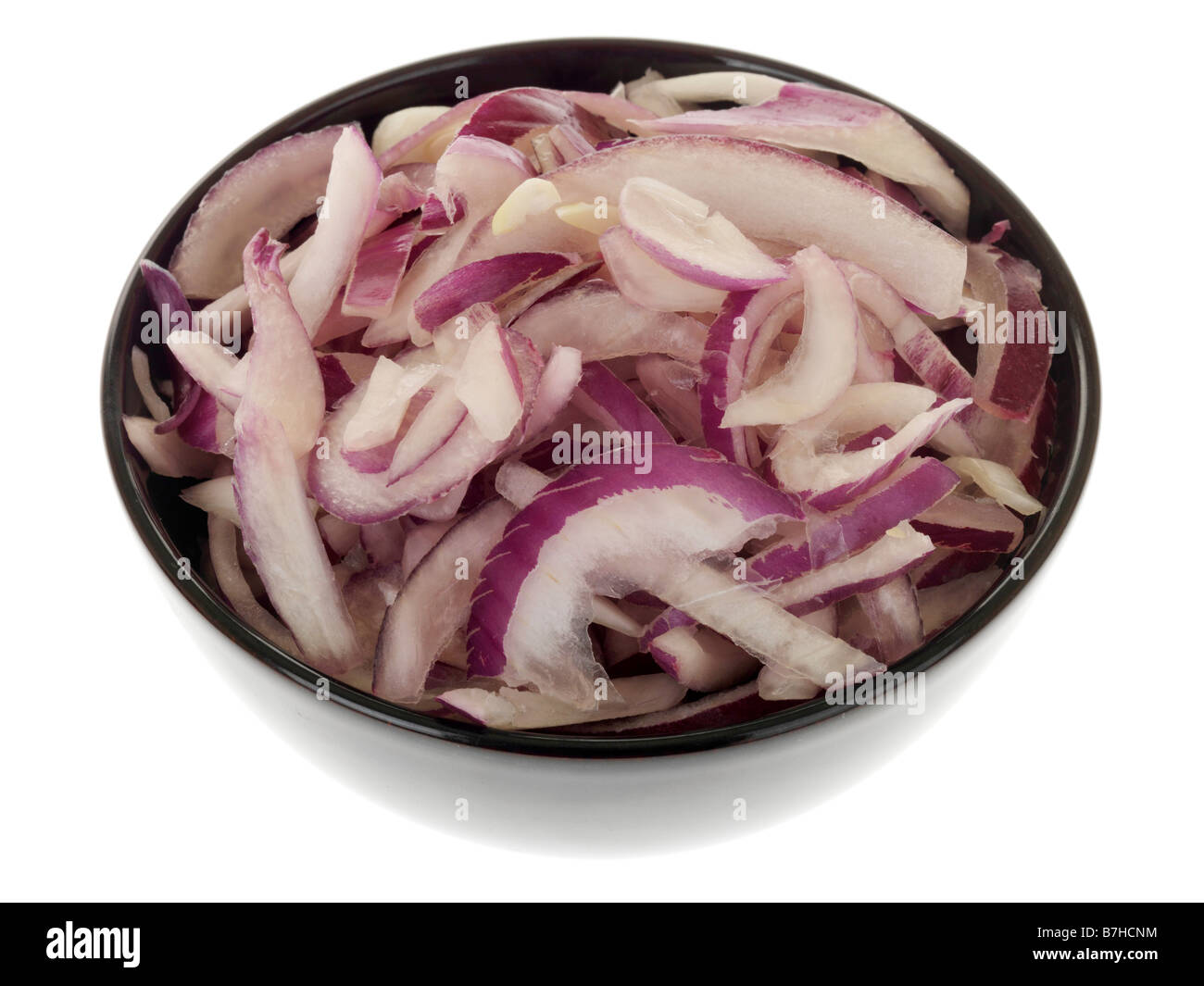 Chopped Red Onion Stock Photo - Alamy