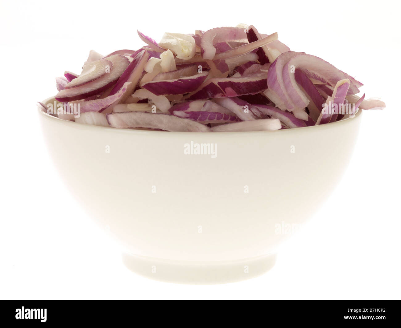 Chopped Red Onion Stock Photo - Alamy