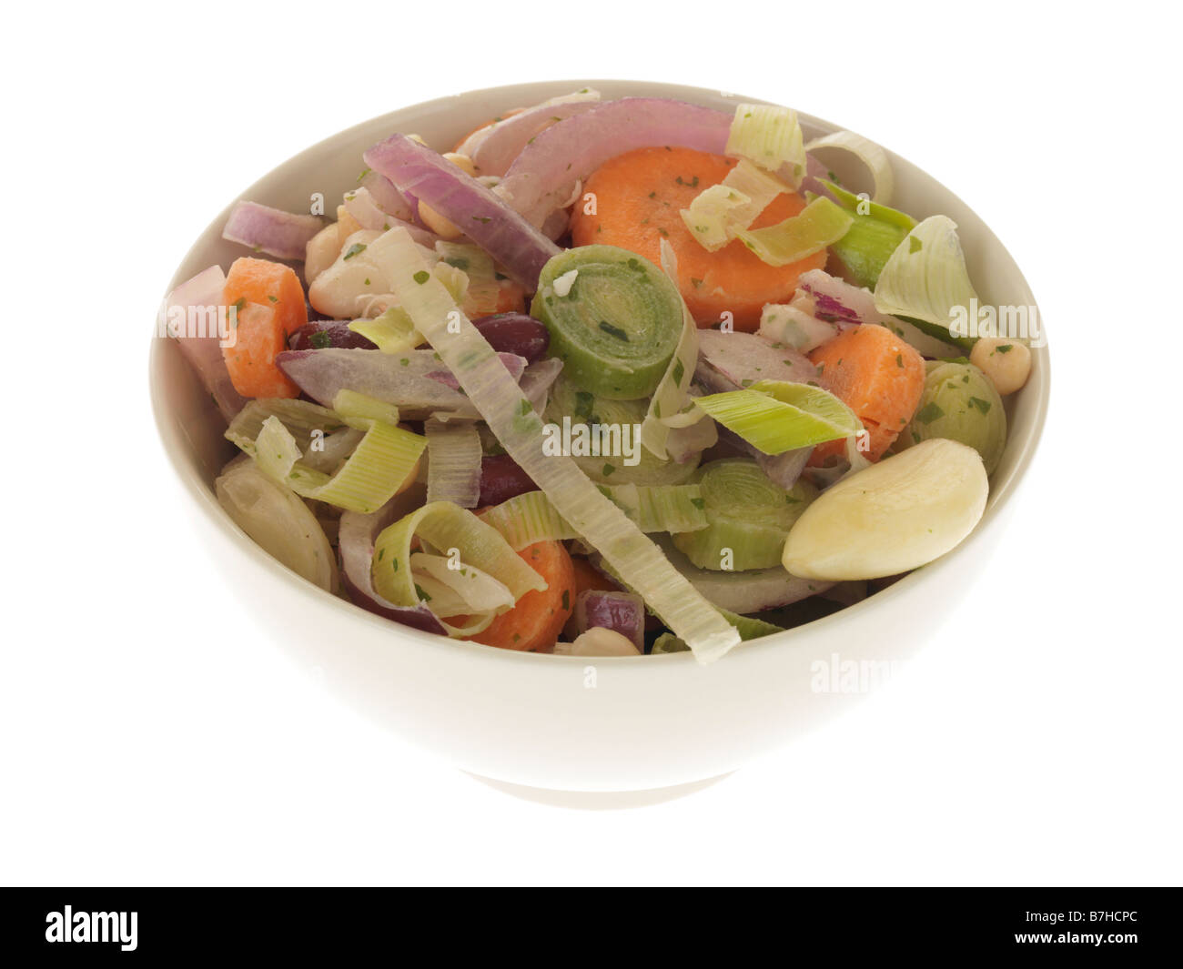Vegetable and Bean Stew Mix Stock Photo - Alamy
