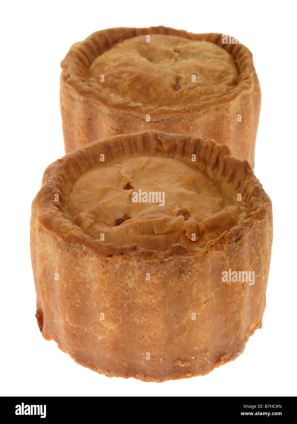 Pork pies Cut Out Stock Images & Pictures - Alamy