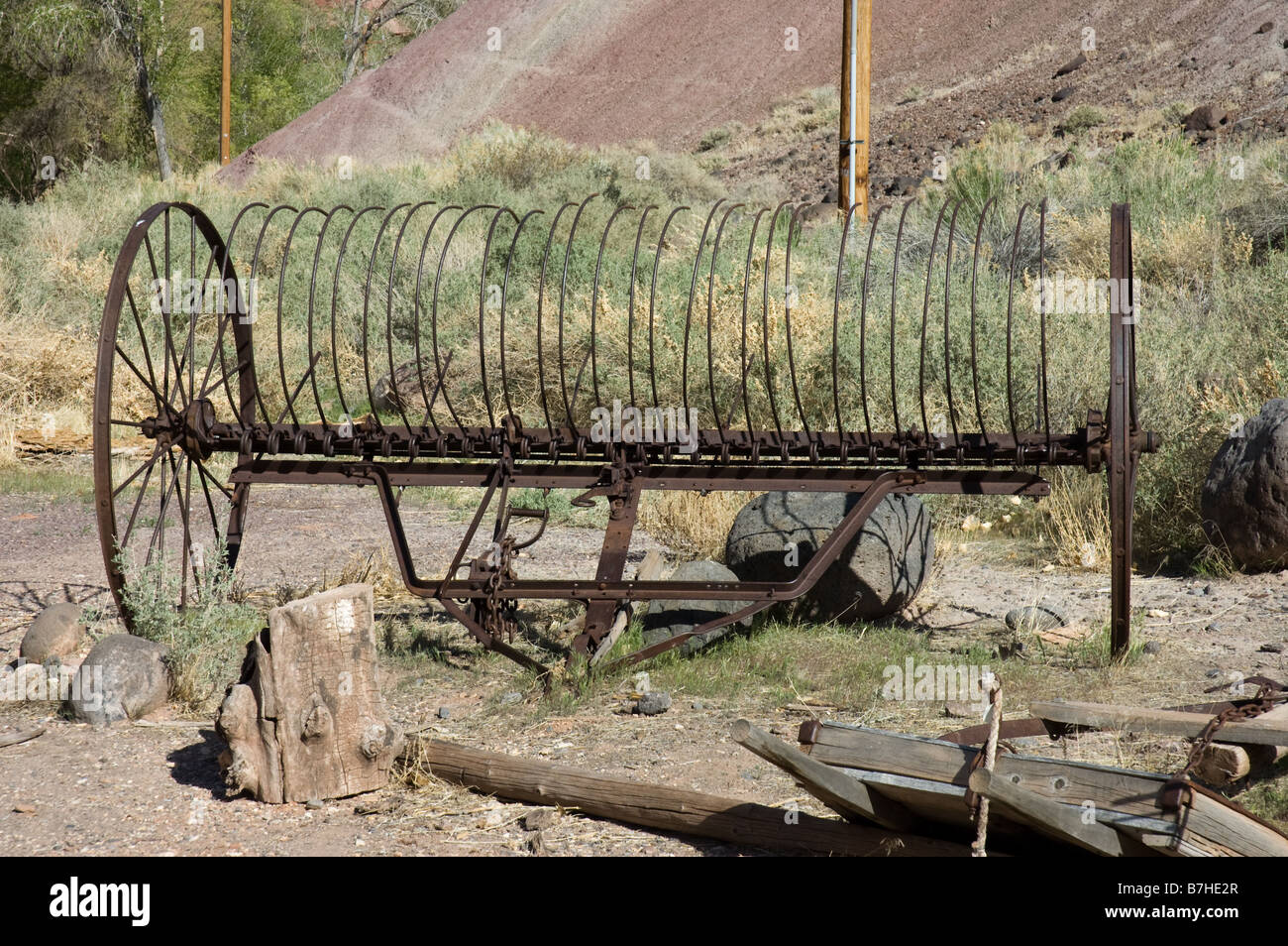 Antique hay cutter hi-res stock photography and images - Alamy